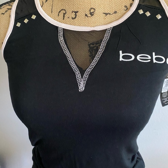 bebe | Intimates & Sleepwear | Bebe 2piece Pajamas Set Black And White ...